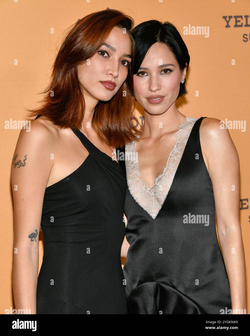 Kiersten Chow, left, and Kelsey Asbille attend the premiere of ...