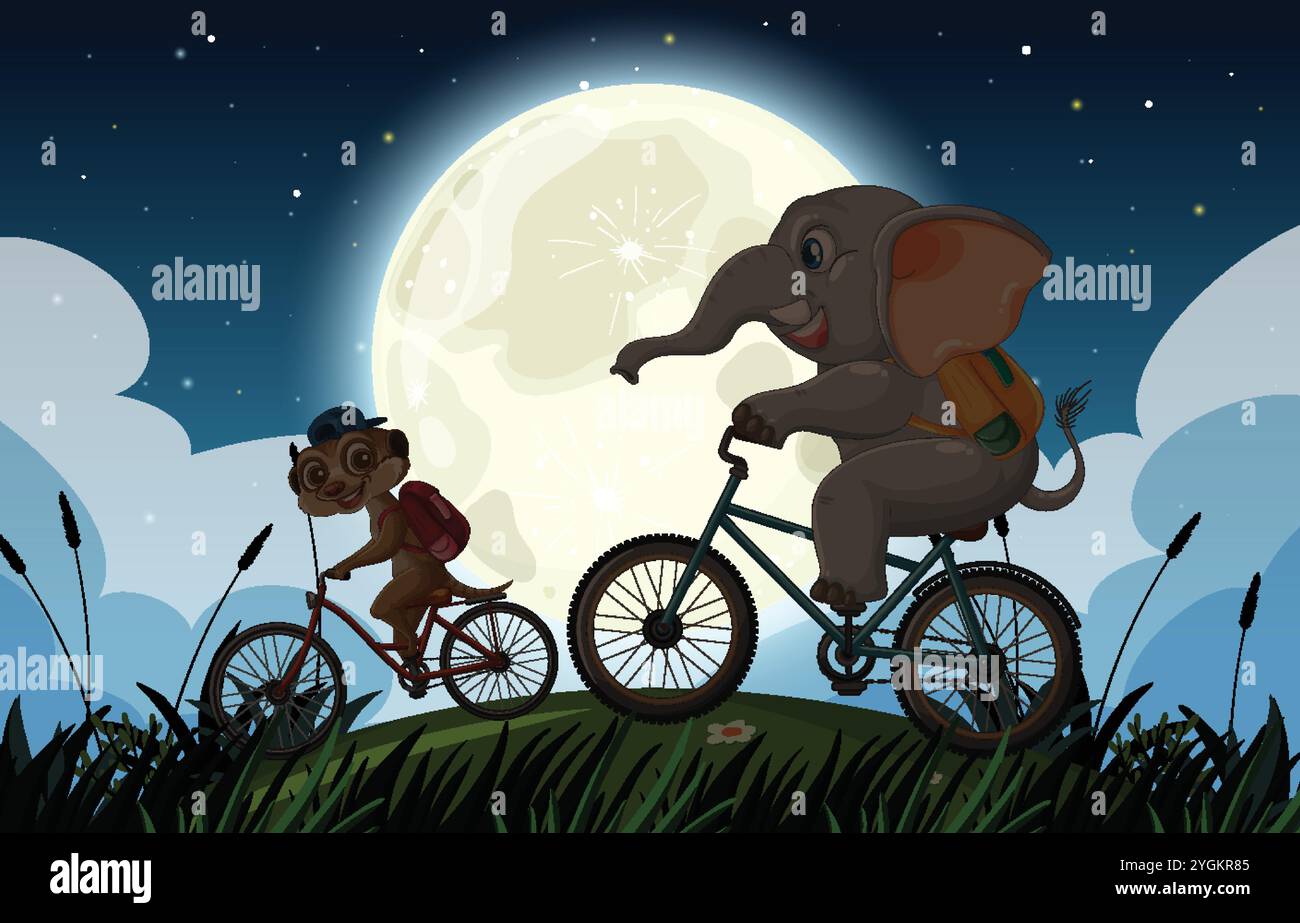 Monkey bonding Stock Vector Images - Alamy