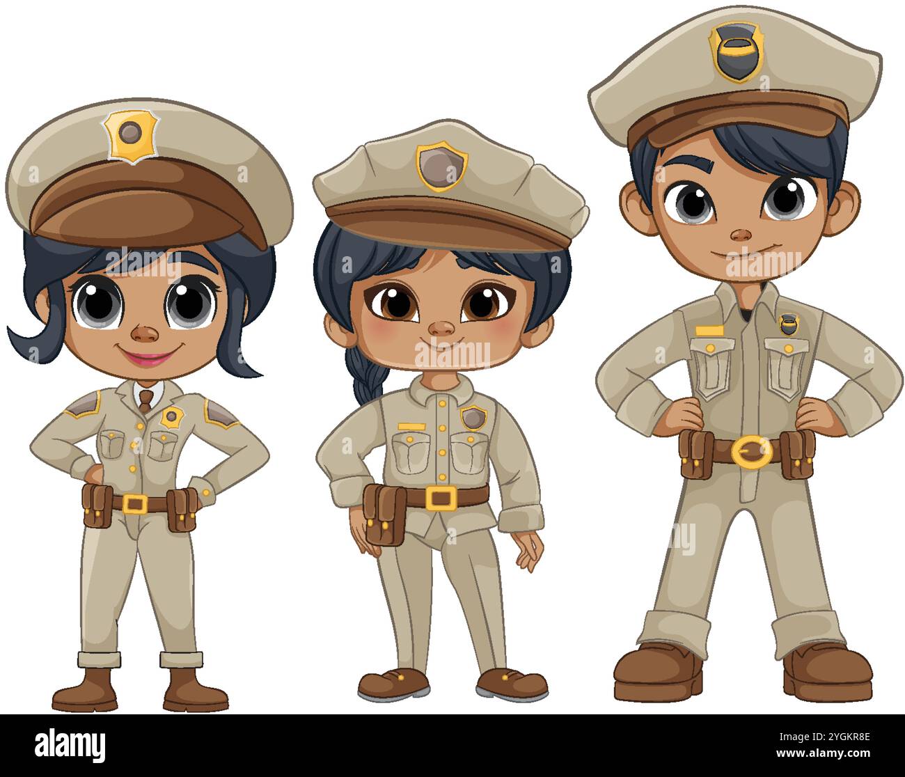 Dressed uniforms Stock Vector Images - Alamy