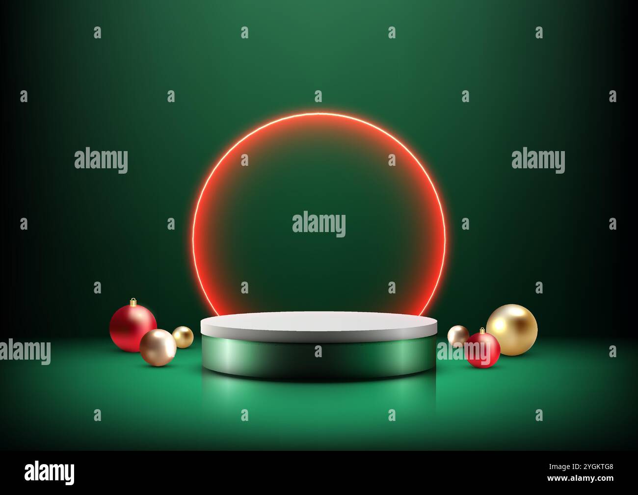 3d model red green Stock Vector Images - Alamy