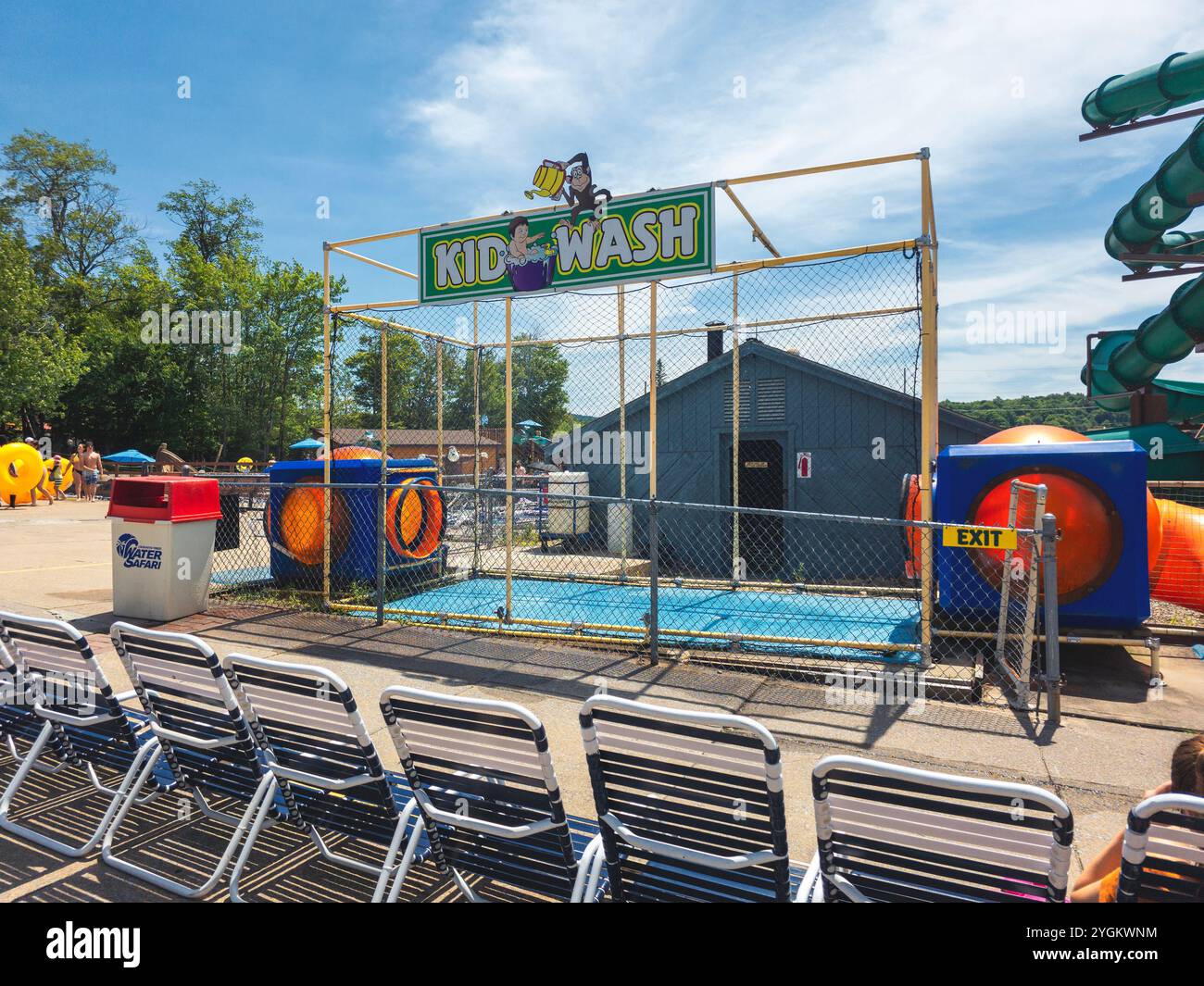 Old Forge, New York - Jun 25, 2024: Close-up View of the Kid Wash Basin ...