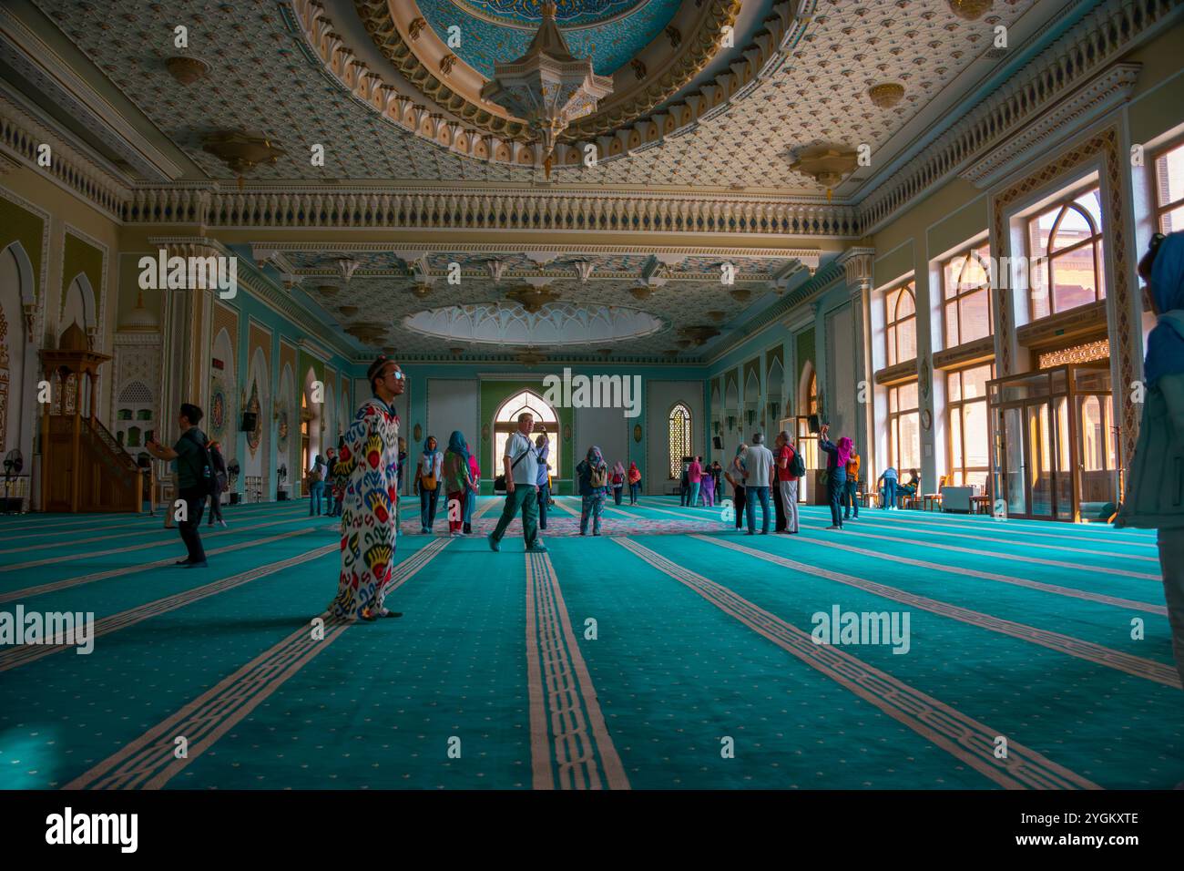 Tashkent, Uzbekistan;September,16,2024;The prayer hall of the Hazrati ...