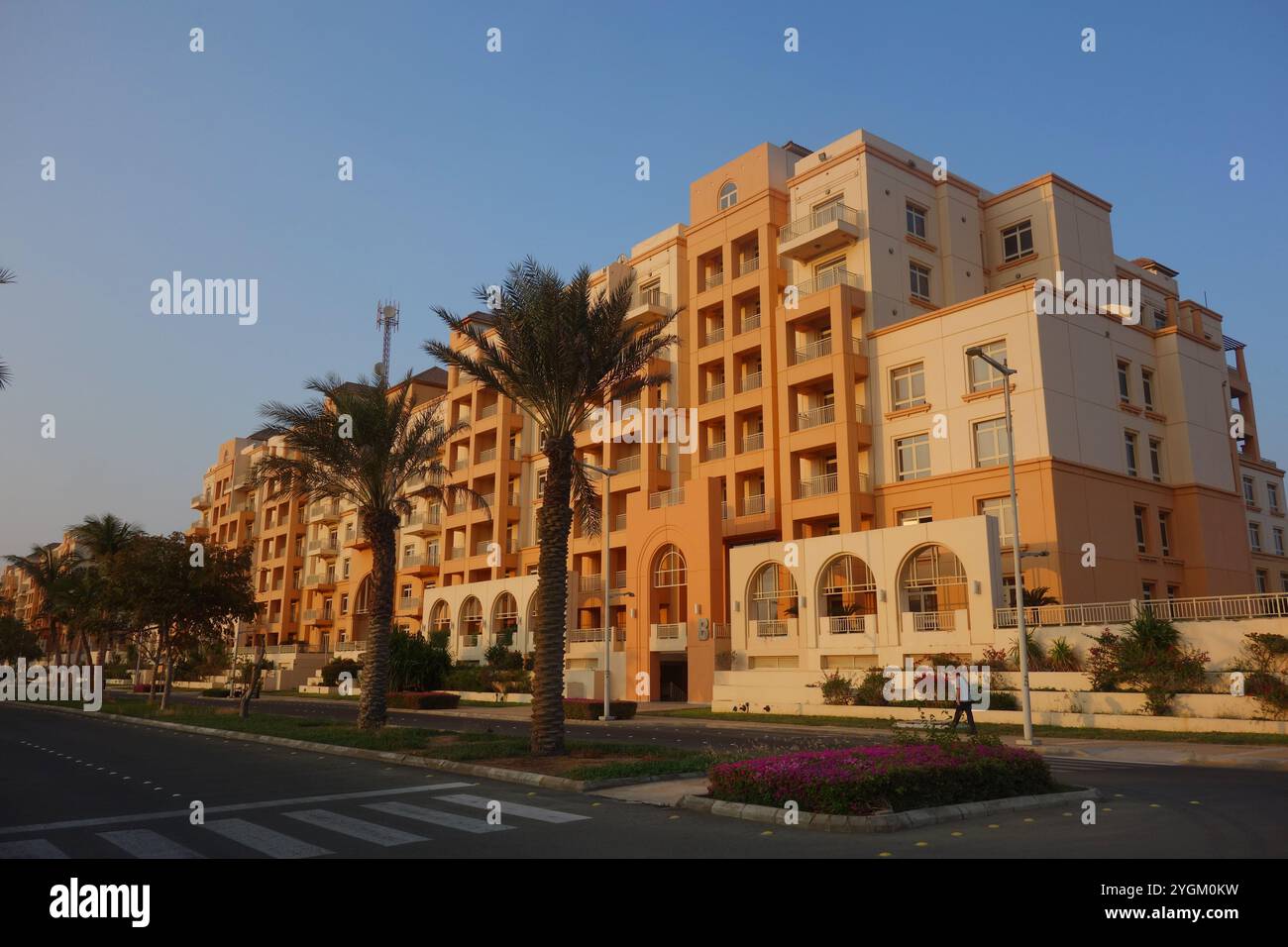 Beachside apartment blocks, King Abdullah Economic City, Saudi Arabia ...
