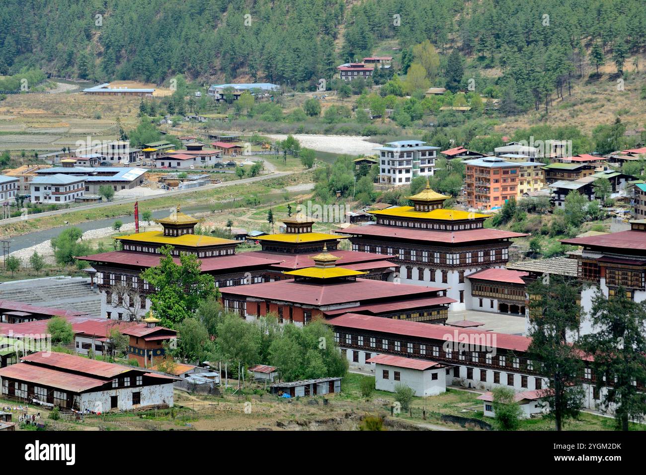 The King's Palace, also known as Dechencholing Dzong, built in ...