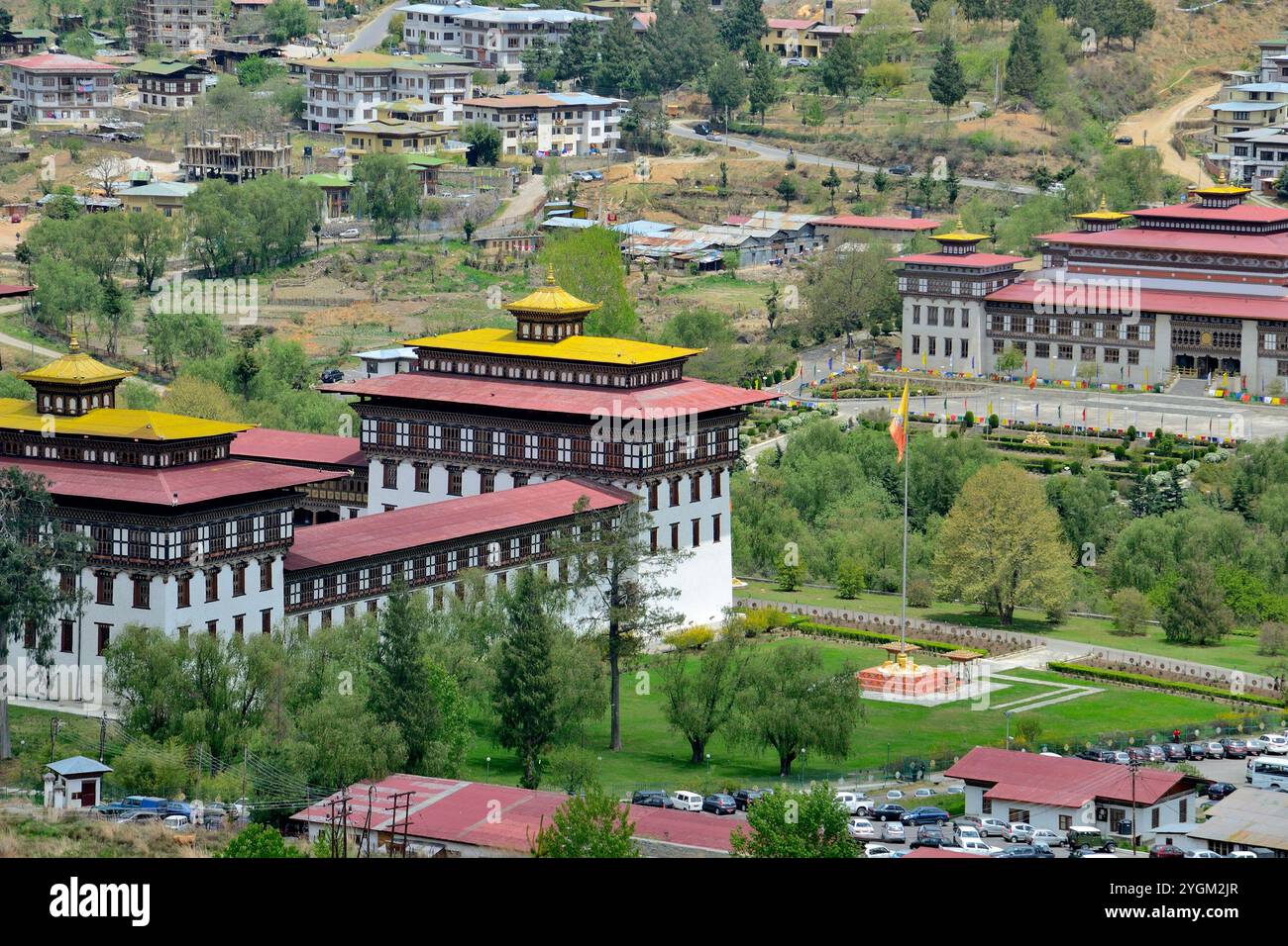The King's Palace, also known as Dechencholing Dzong, built in ...