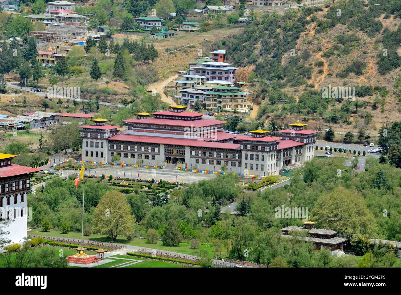 The King's Palace, also known as Dechencholing Dzong, built in ...