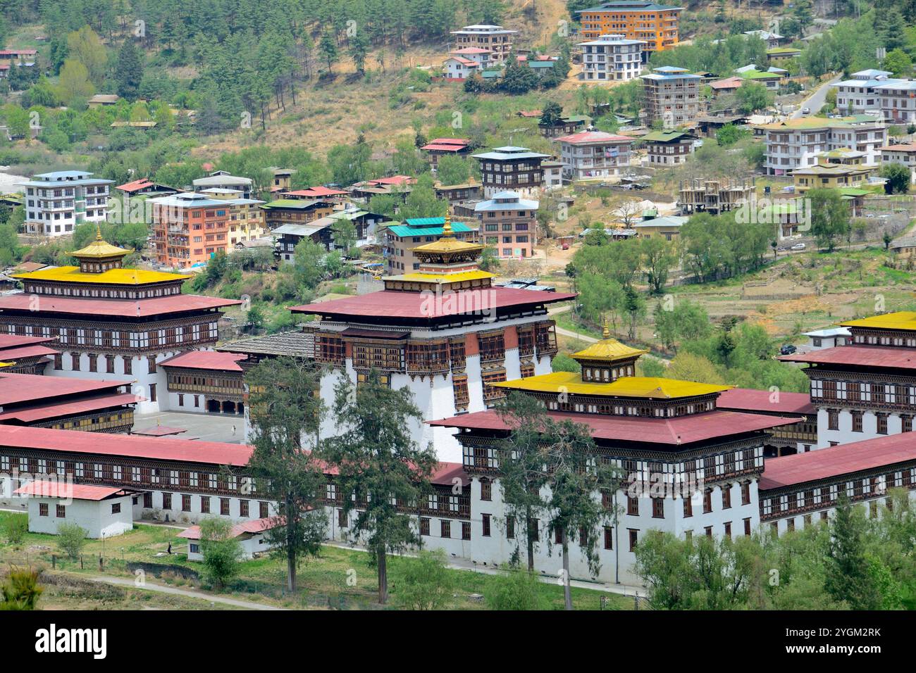 The King's Palace, also known as Dechencholing Dzong, built in ...