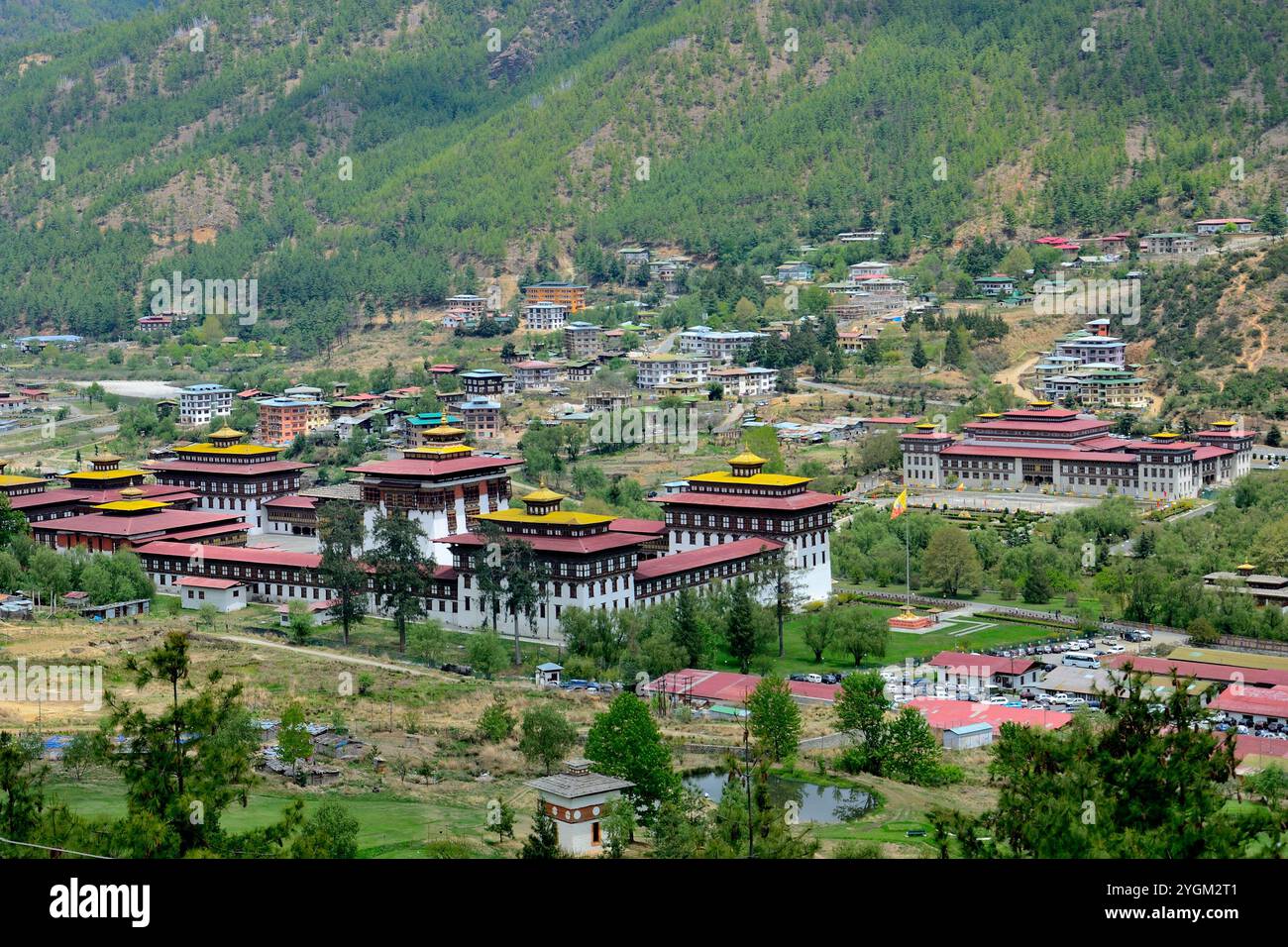 The King's Palace, also known as Dechencholing Dzong, built in ...