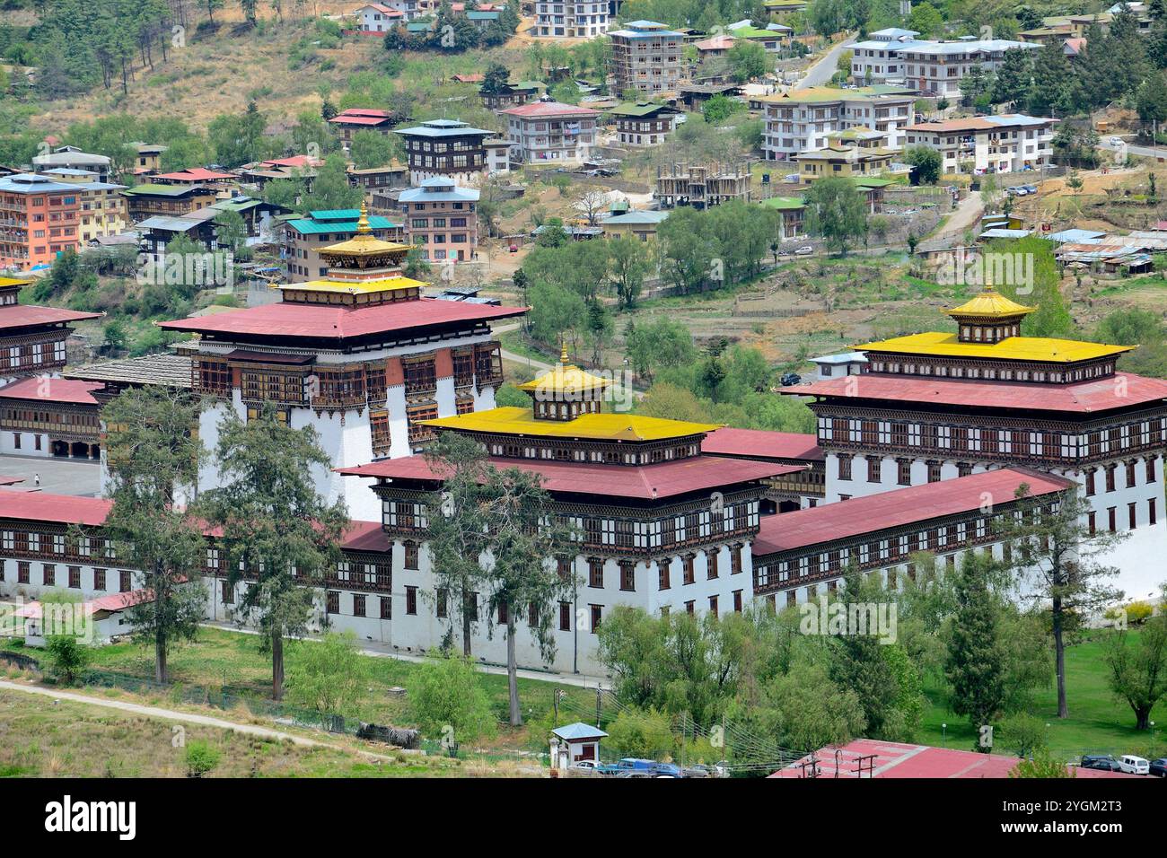 The King's Palace, also known as Dechencholing Dzong, built in ...