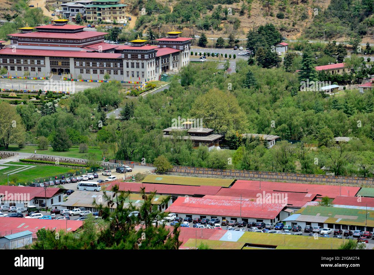 The King's Palace, also known as Dechencholing Dzong, built in ...