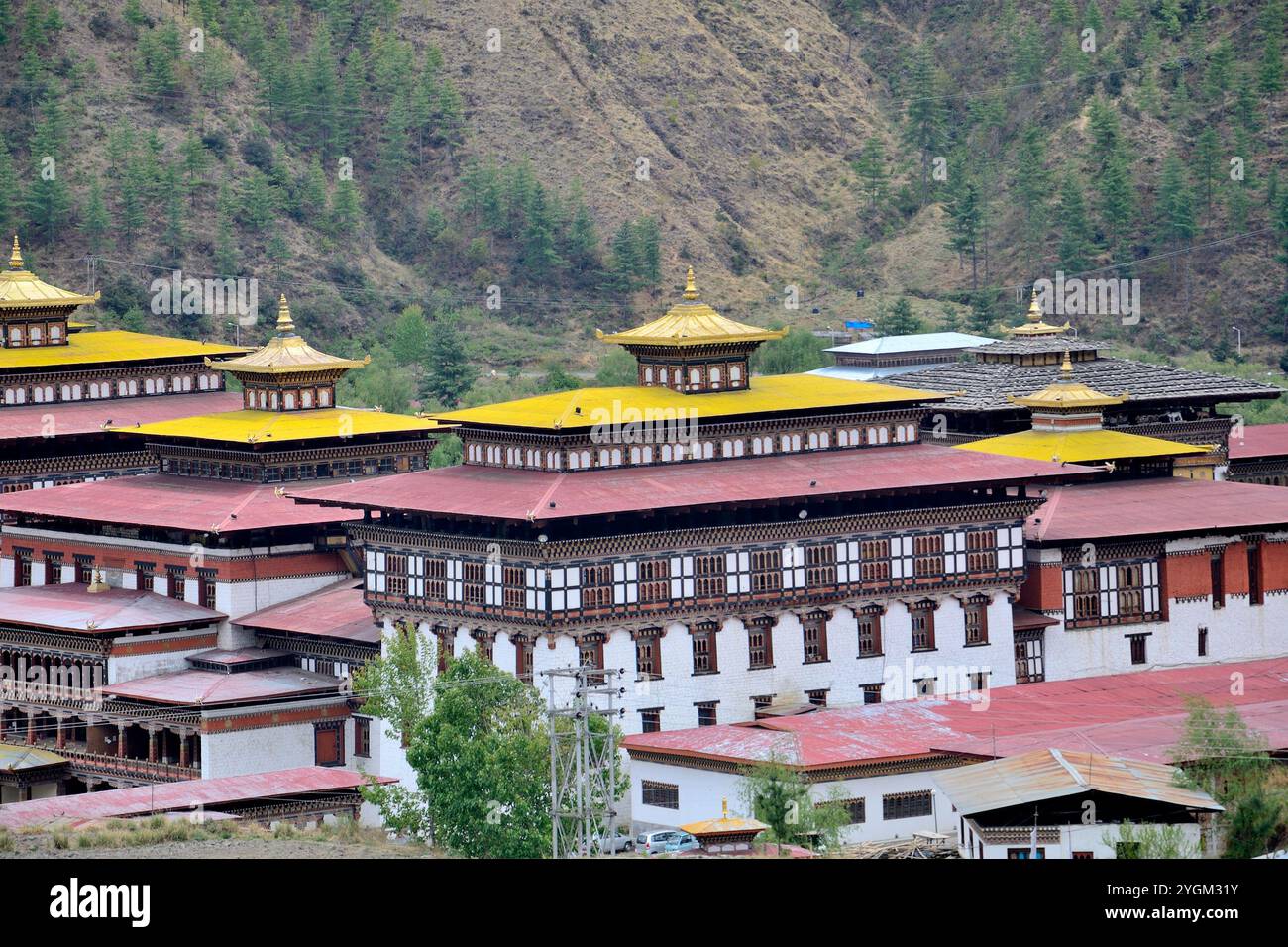The King's Palace, also known as Dechencholing Dzong, built in ...
