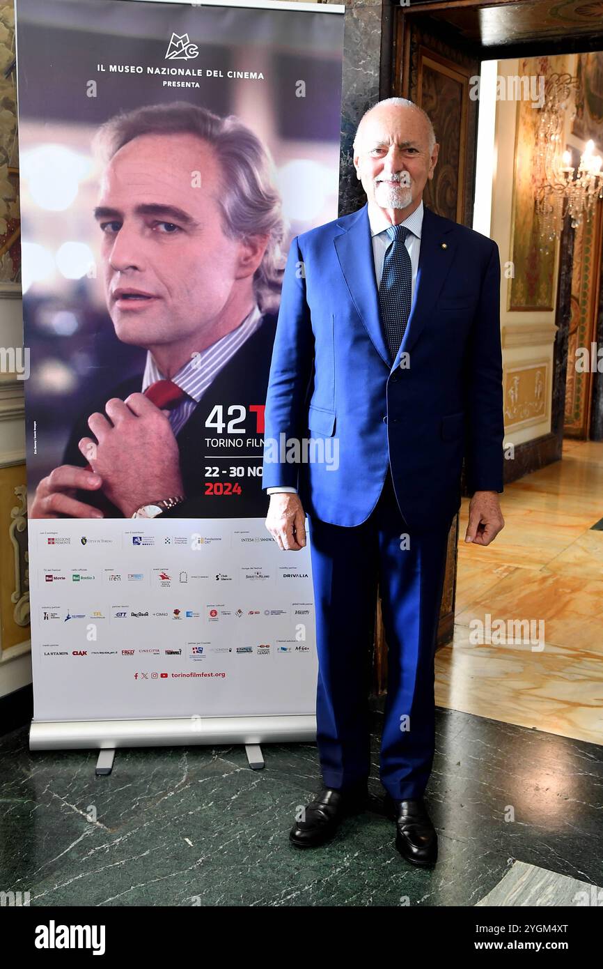 Rome: Villa Miani. Presentation of the Turin Film Festival. In the ...