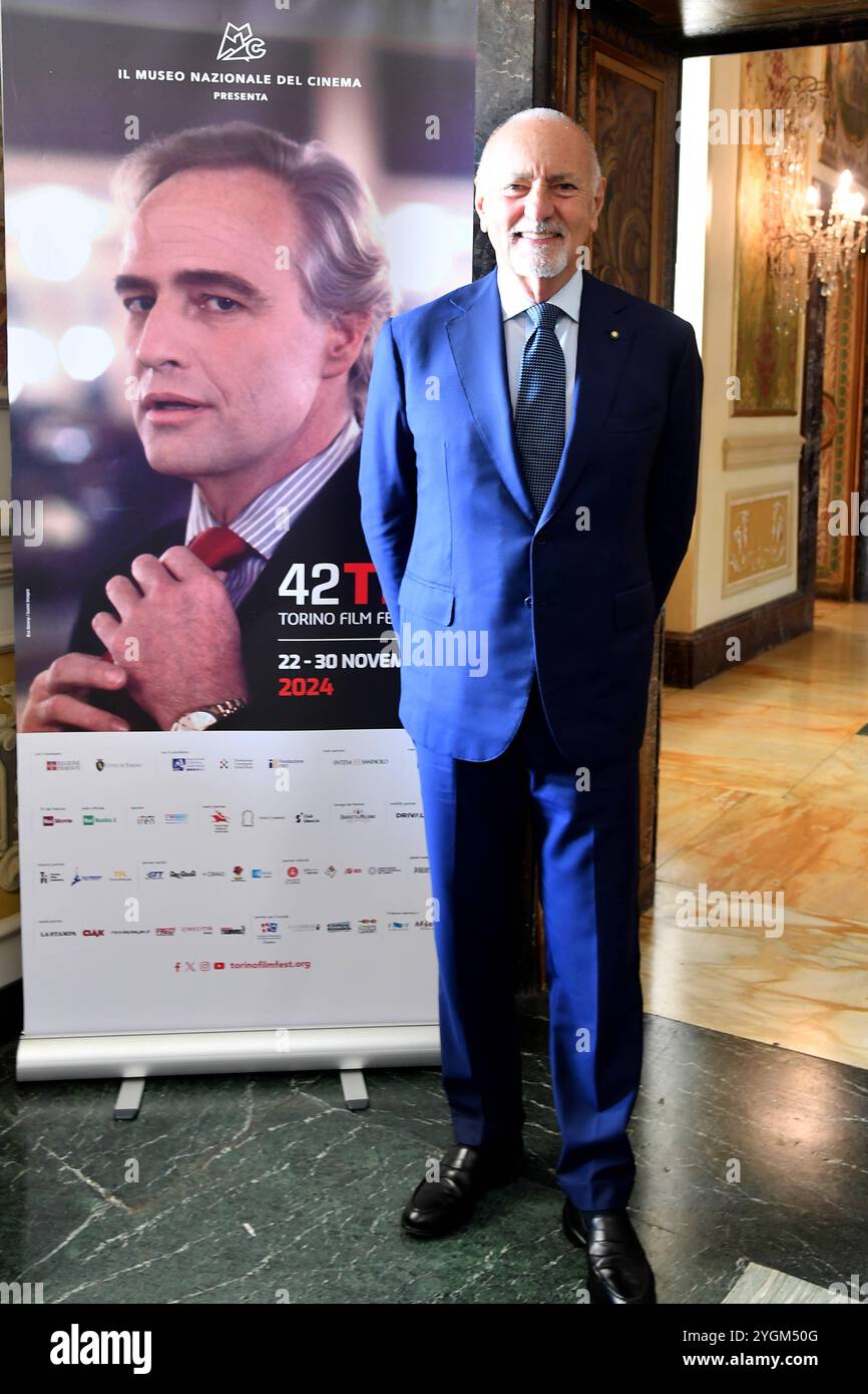 Rome: Villa Miani. Presentation of the Turin Film Festival. In the ...