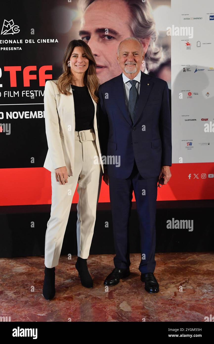 Rome: Villa Miani. Presentation of the Turin Film Festival. In the ...