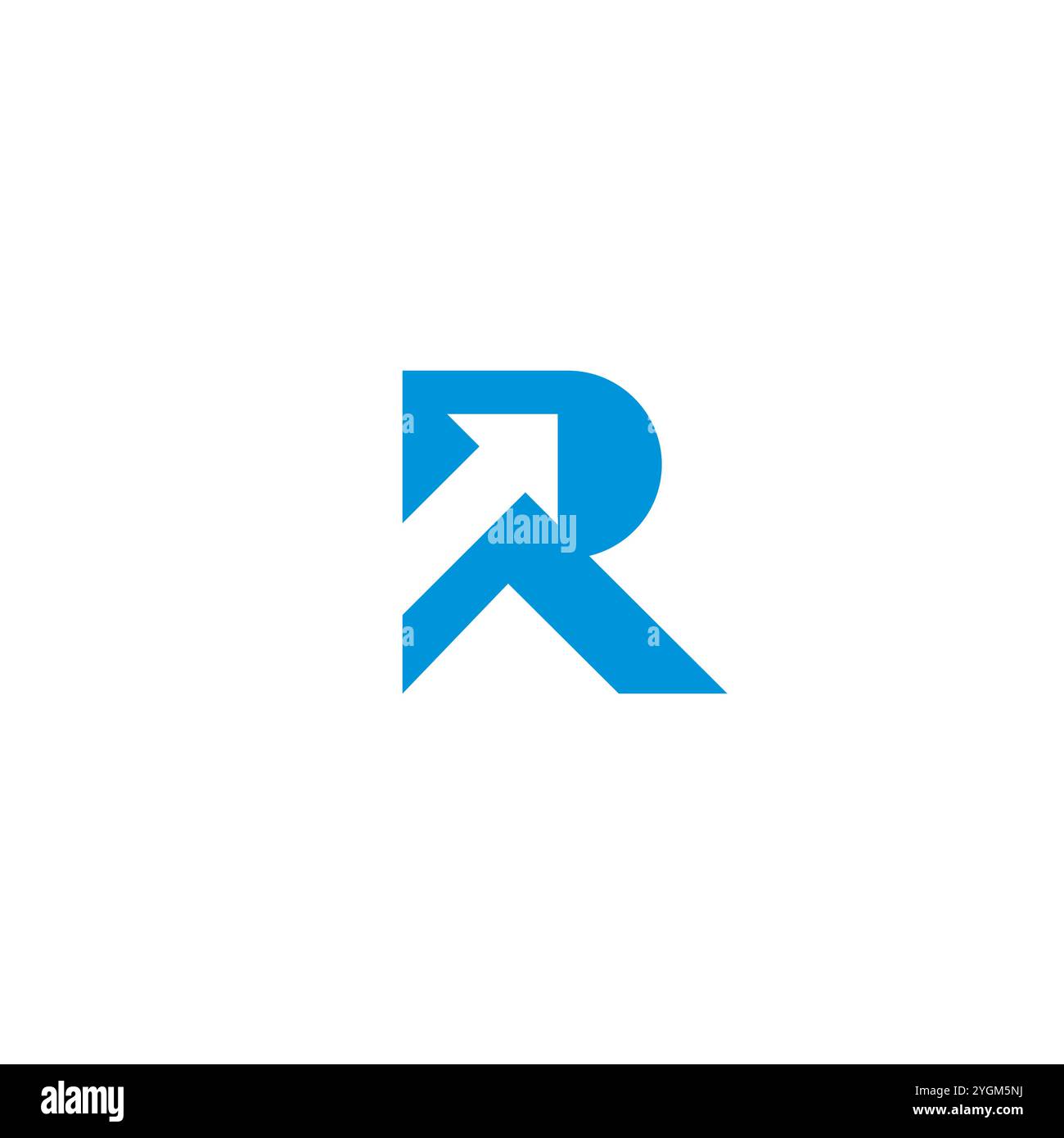 Arrow logo hi-res stock photography and images - Alamy