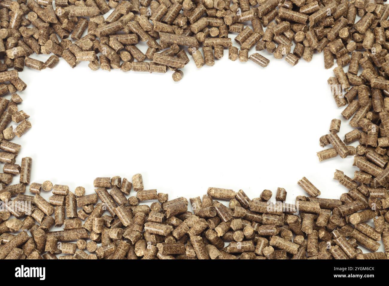 Energy. Pellets on the table Stock Photo - Alamy