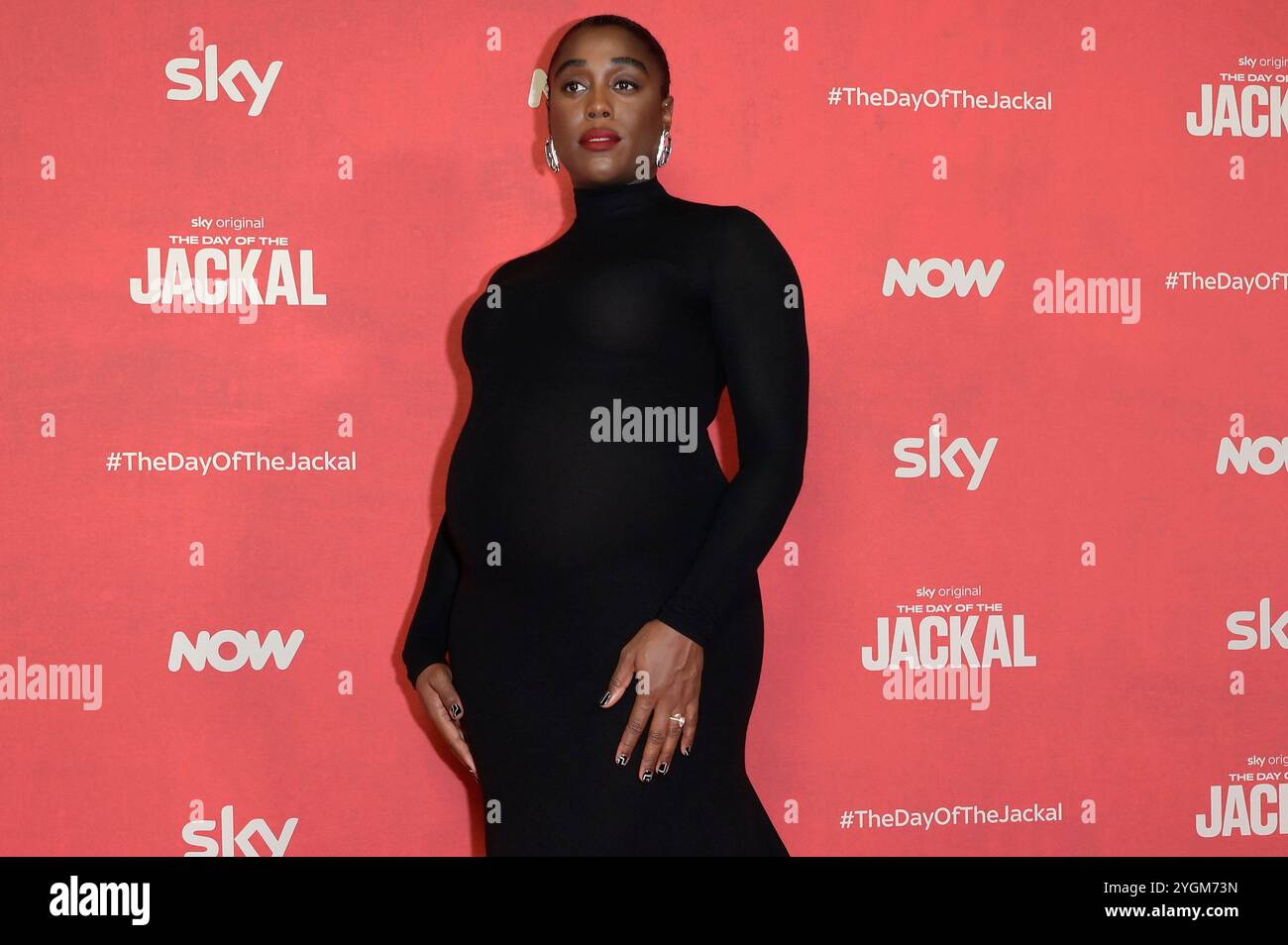 Lashana Lynch bei der Premiere der Sky Serie 'The Day of the Jackal' in ...