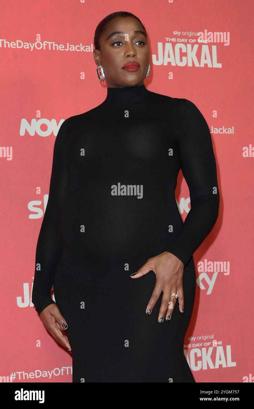Lashana Lynch bei der Premiere der Sky Serie 'The Day of the Jackal' in ...