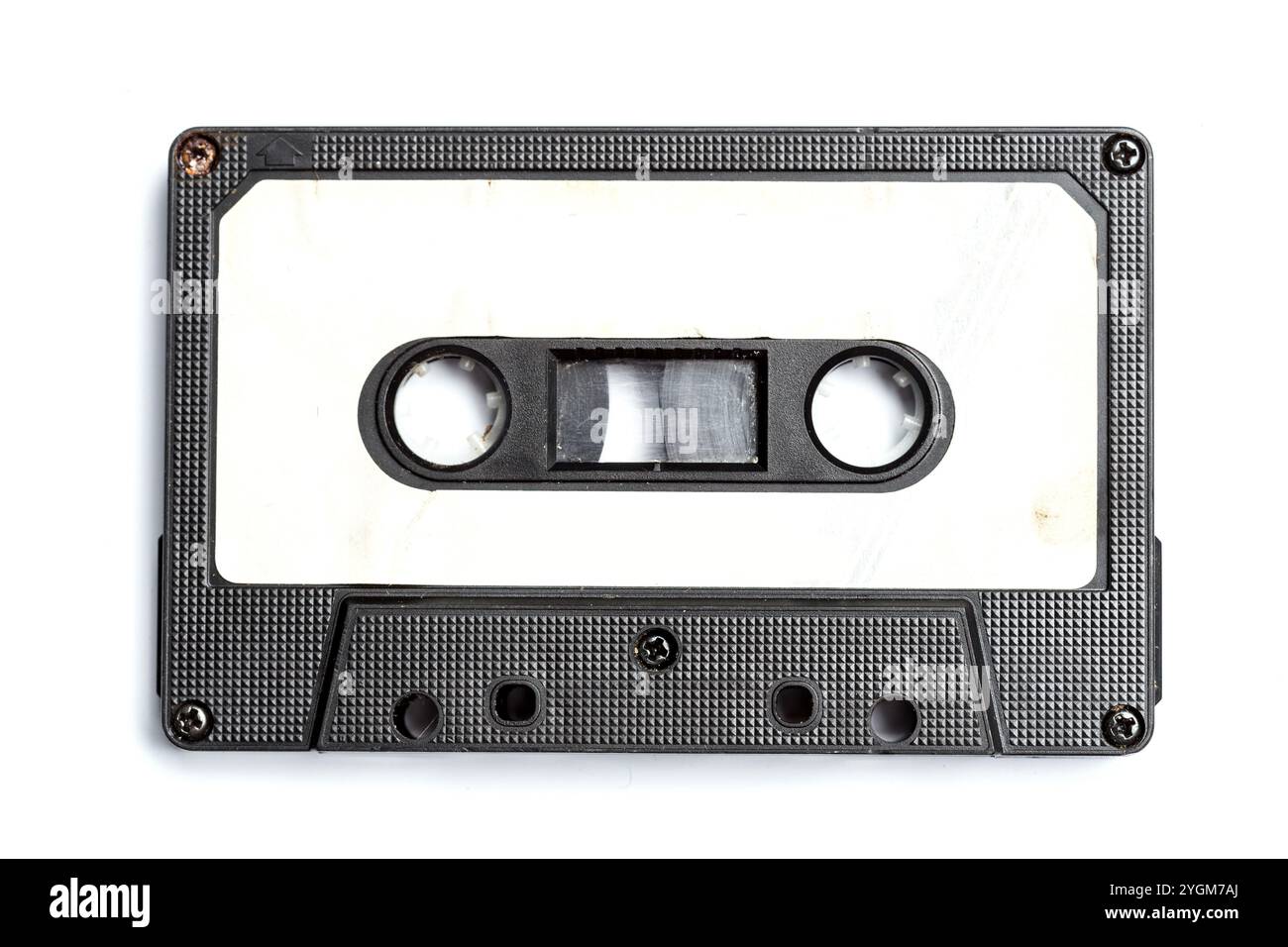 vintage cassette tape isolated white background Stock Photo - Alamy