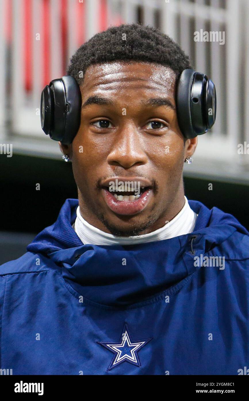 Atlanta, Georgia, USA. 3rd Nov, 2024. Dallas Cowboys safety Israel ...