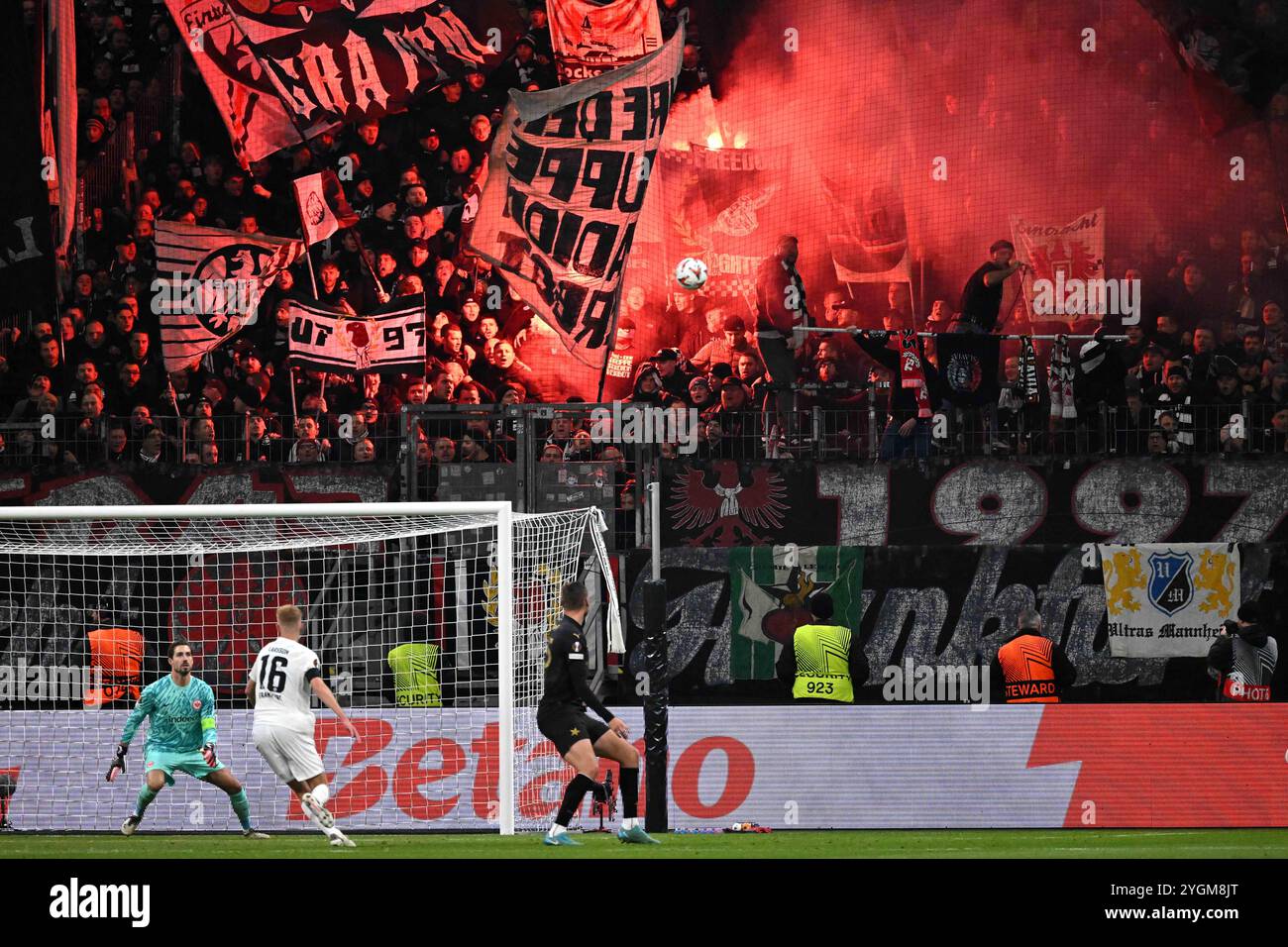 Fussball UEFA Europa League 4. Spieltag Eintracht Frankfurt - Rigas FS ...