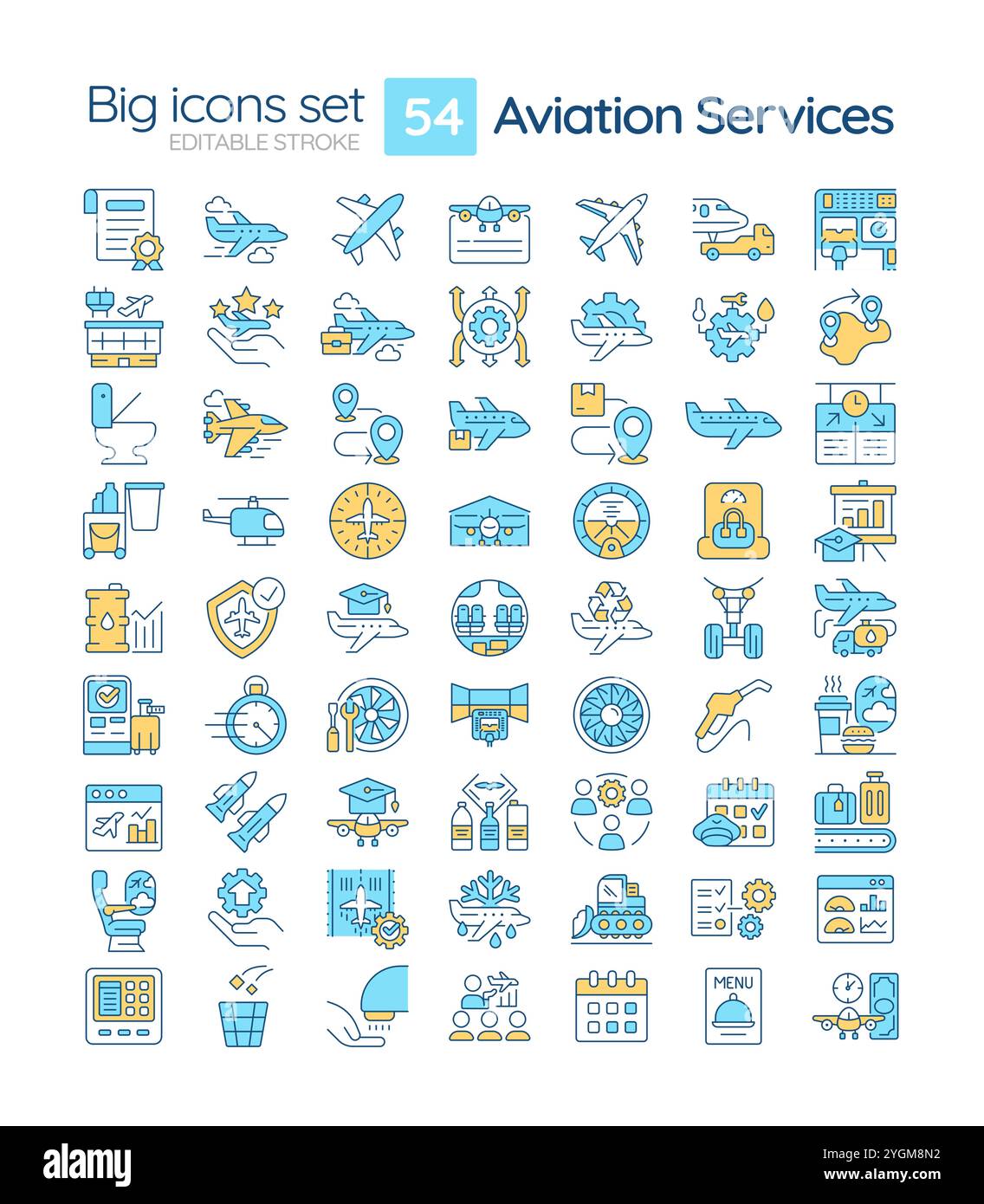 Aviation services logo Stock Vector Images - Alamy