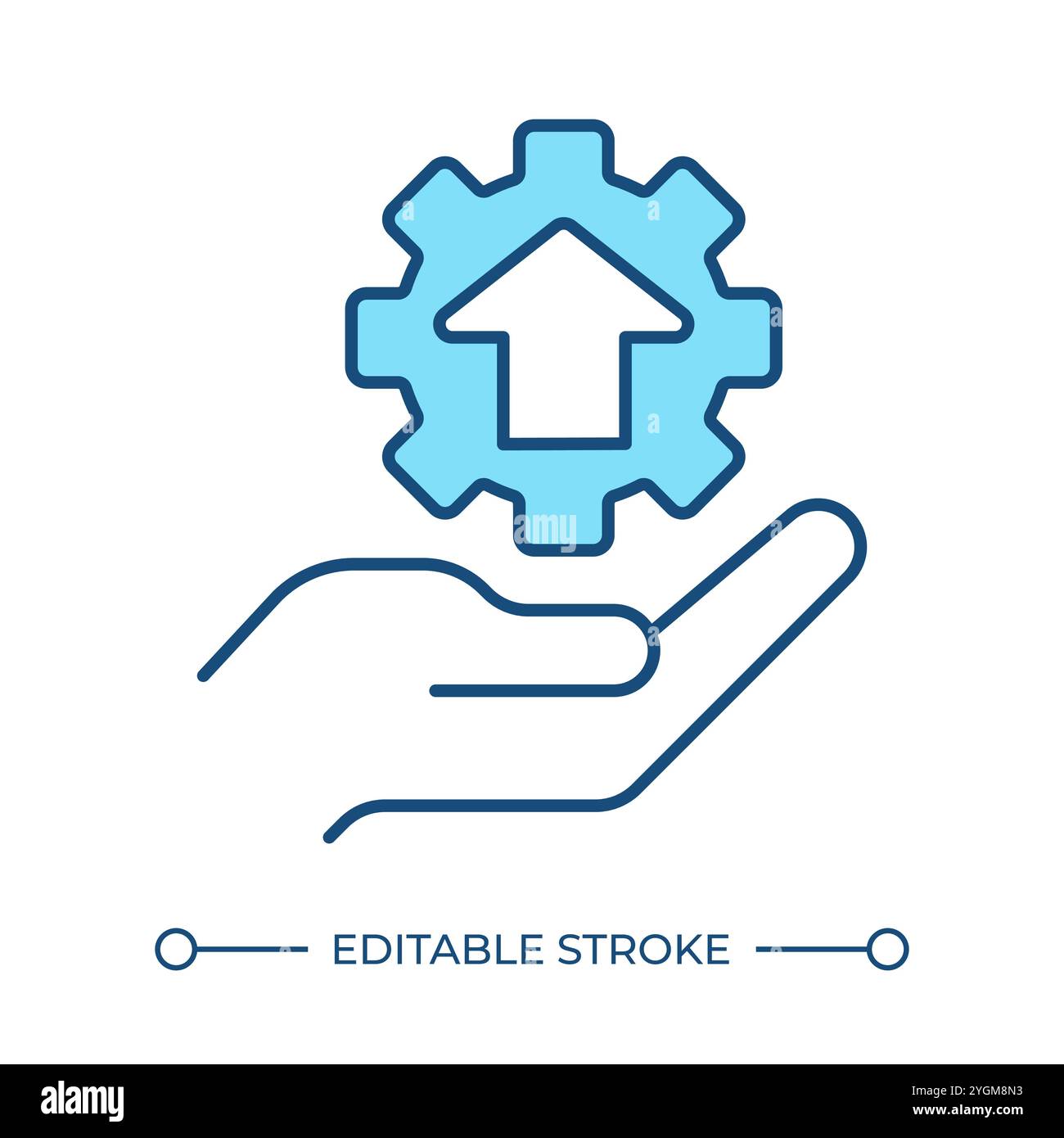 Efficiency boost Stock Vector Images - Alamy