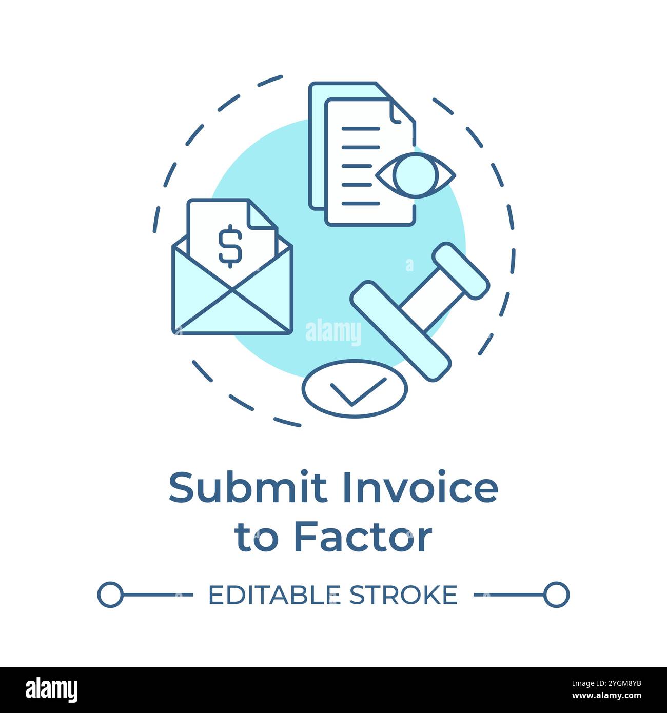 Review invoice Stock Vector Images - Alamy