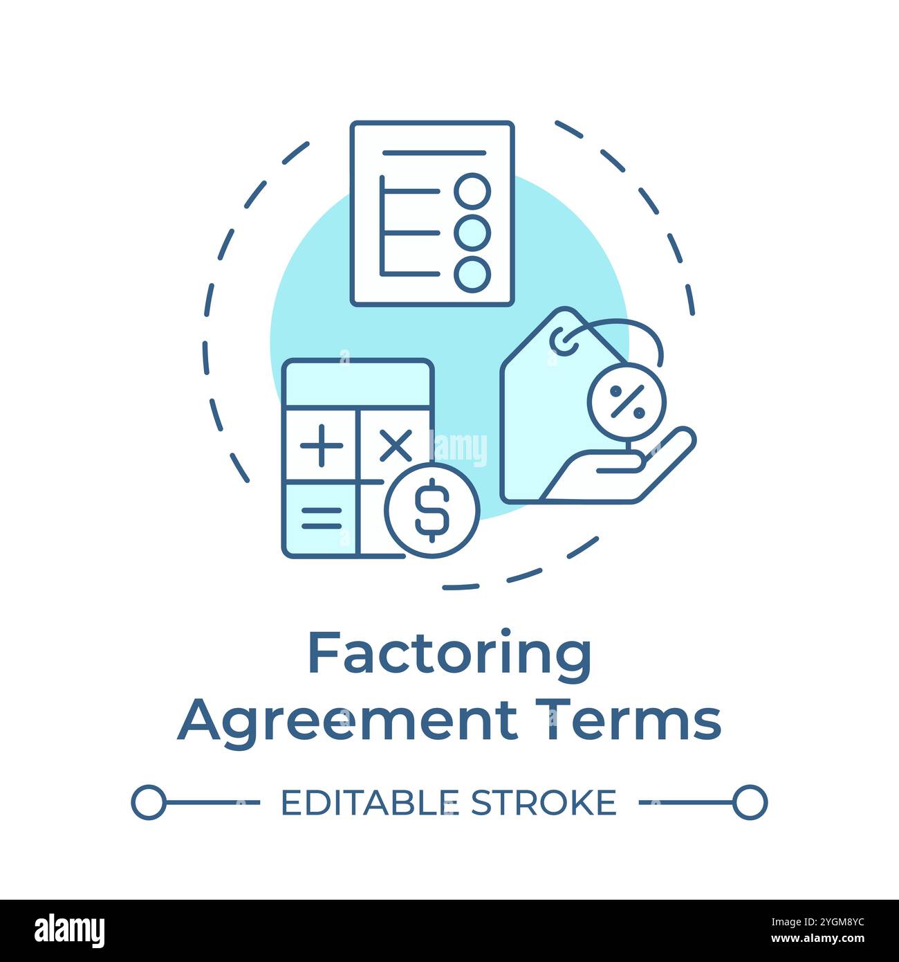 Company payment agreement invoice Cut Out Stock Images & Pictures - Alamy