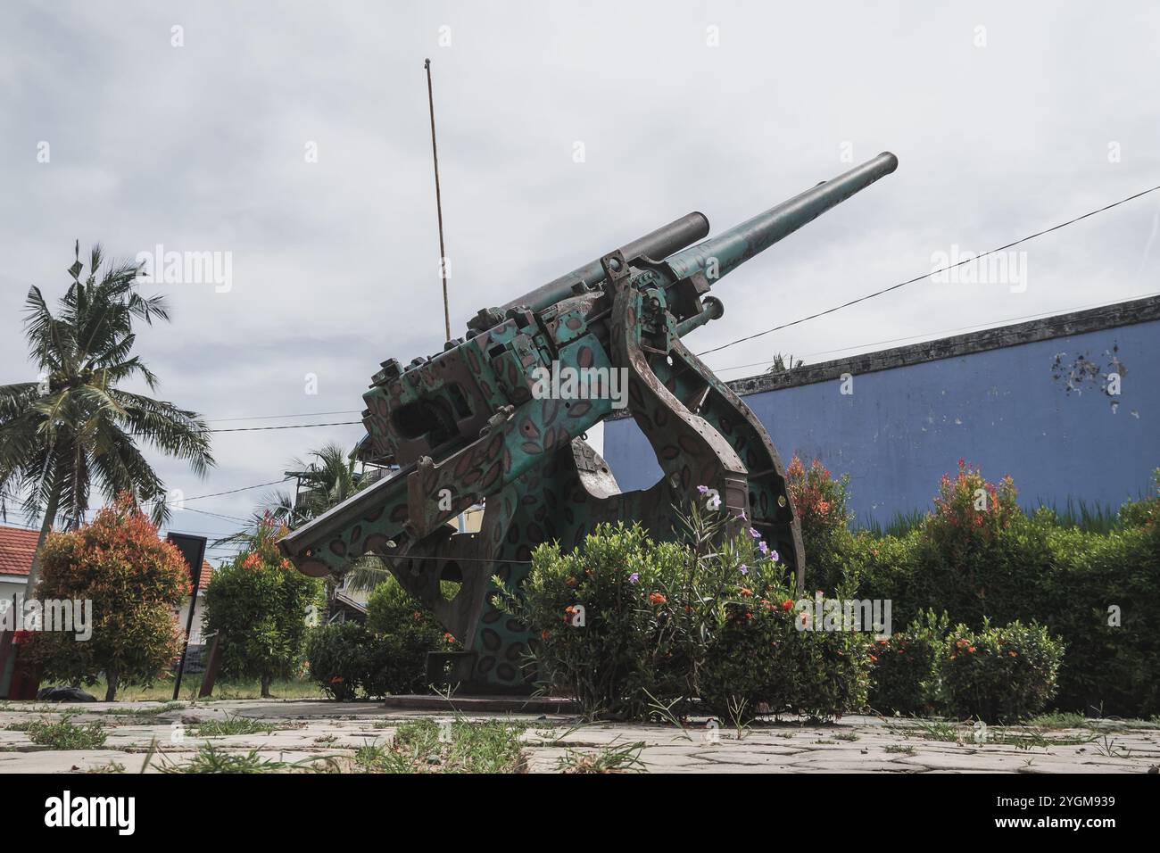 Japanese Cannon Cultural Heritage Site in Balikpapan City, a legacy ...