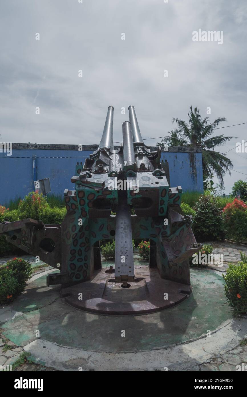Japanese Cannon Cultural Heritage Site in Balikpapan City, a legacy ...