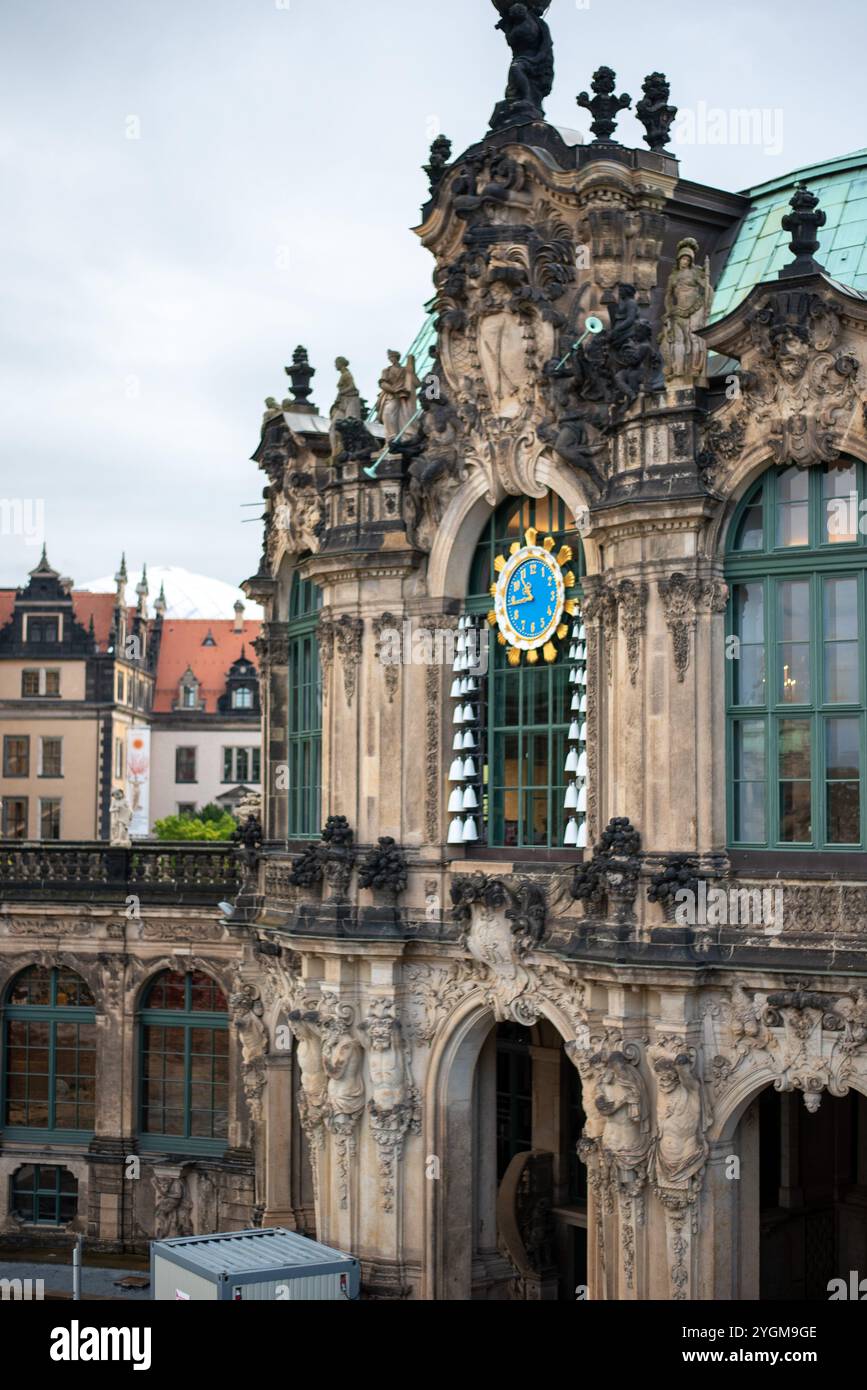 The Zwinger in Dresden is a magnificent Baroque palace, known for its ...