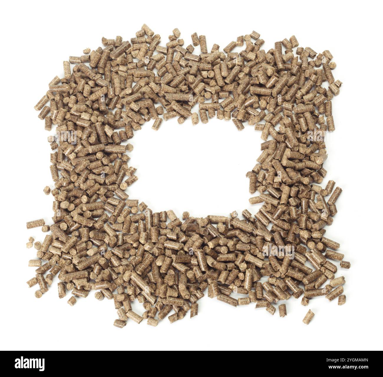 Energy. Pellets on the table Stock Photo - Alamy