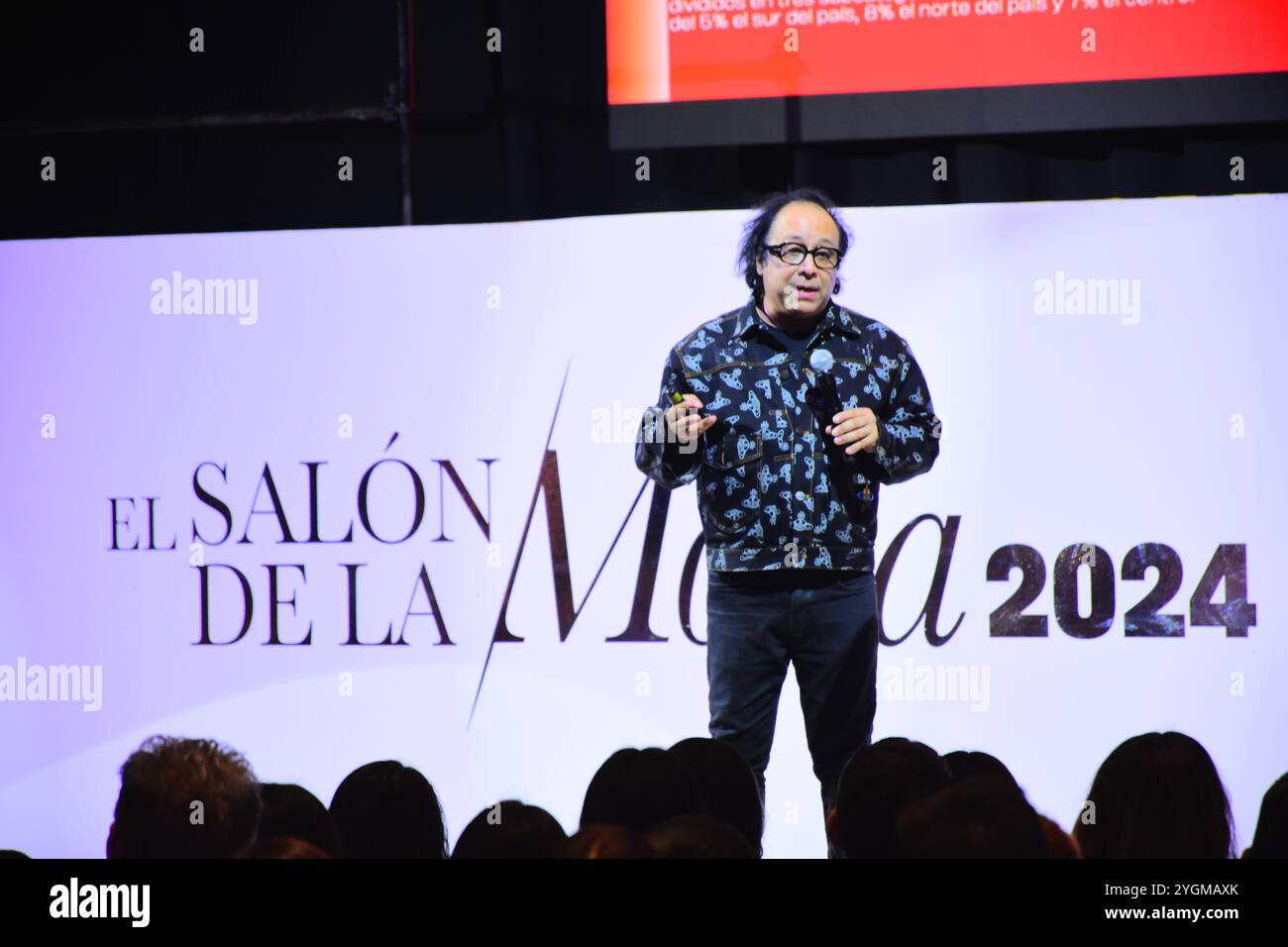 LEON, MEXICO - NOV 7. Gustavo Pardo from Trendo Mexico presents ...