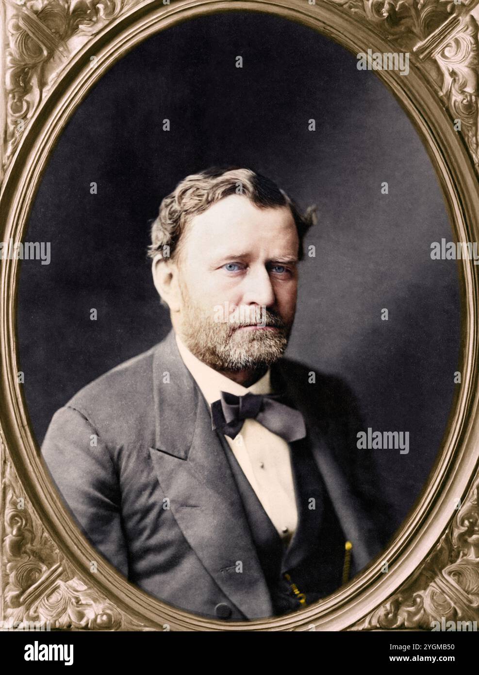 Ulysses S. Grant, head-and-shoulders portrait, facing right. Circa ...