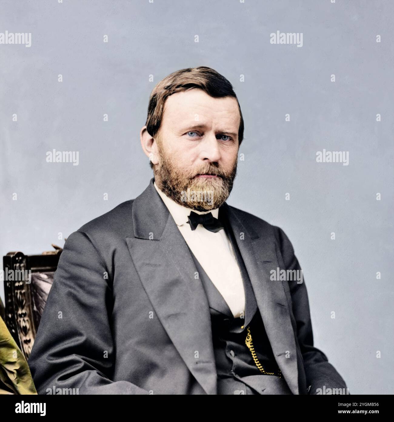 President Ulysses S. Grant. Circa 1868-72. Photo by Mathew Brady Studio ...