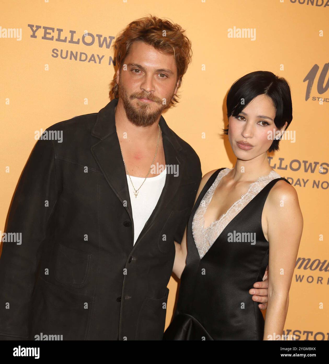 November 7, 2024, New York, New York, USA: Actors LUKE GRIMES and ...