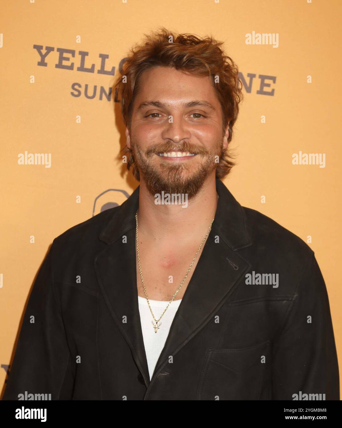 November 7, 2024, New York, New York, USA: Actor LUKE GRIMES seen at ...