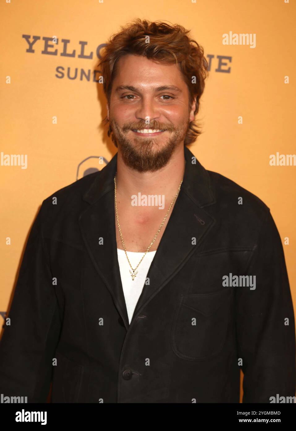 November 7, 2024, New York, New York, USA: Actor LUKE GRIMES seen at ...