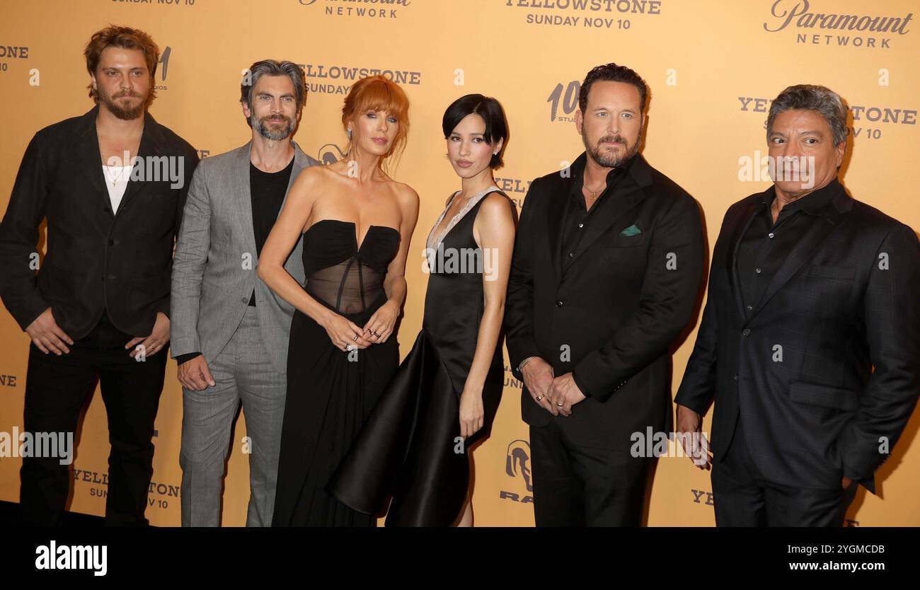 November 7, 2024, New York, New York, USA: Actors LUKE GRIMES, WES ...