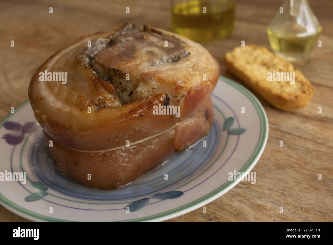 Homemade porchetta italian roast hi-res stock photography and images ...