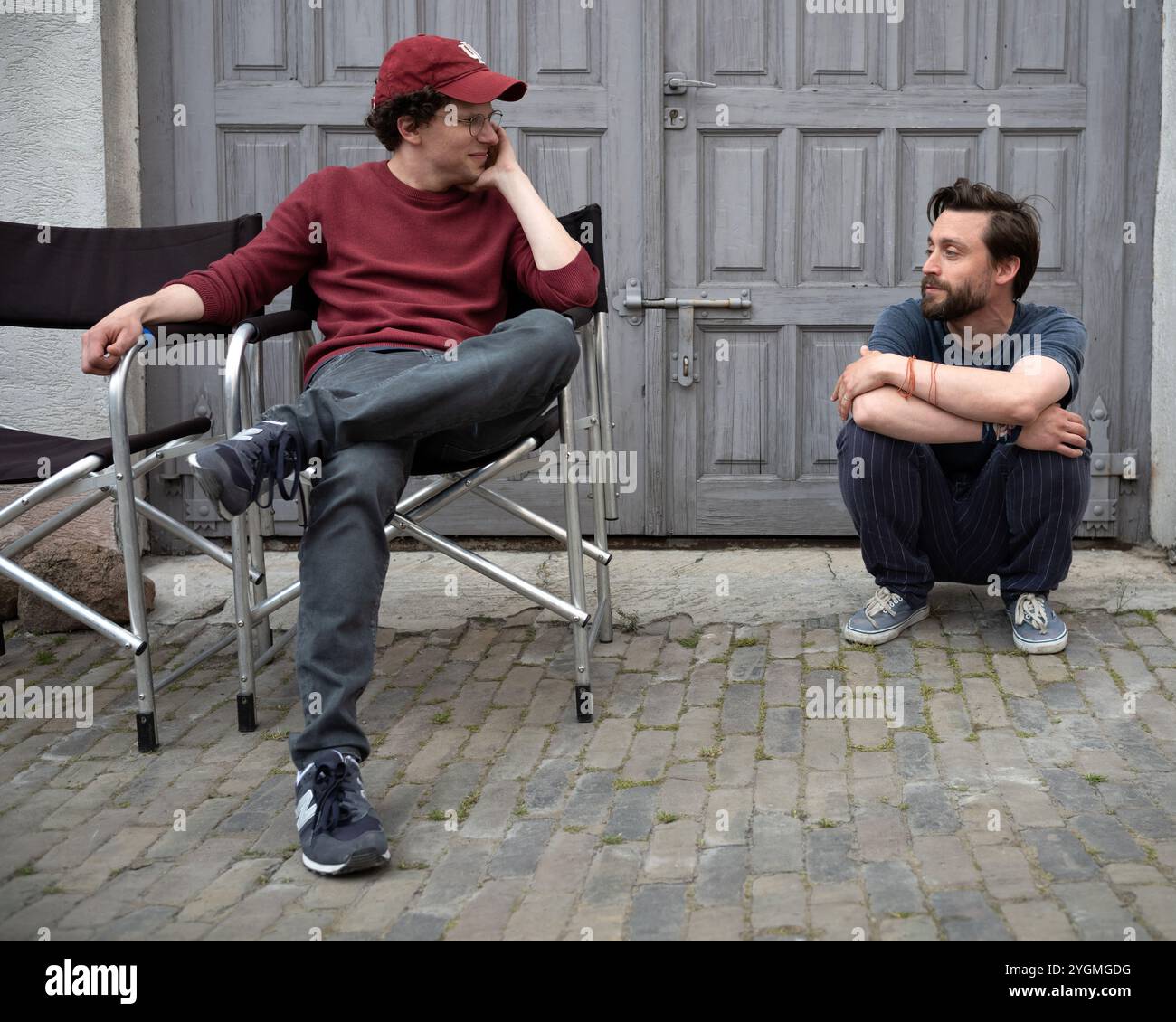 KIERAN CULKIN and JESSE EISENBERG in A REAL PAIN (2024), directed by ...