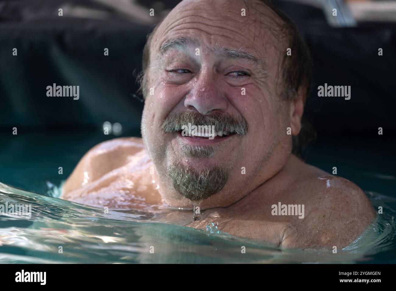 DANNY DEVITO in POOLMAN (2023), directed by CHRIS PINE. Credit: Catchlight Studios / Album Stock ...