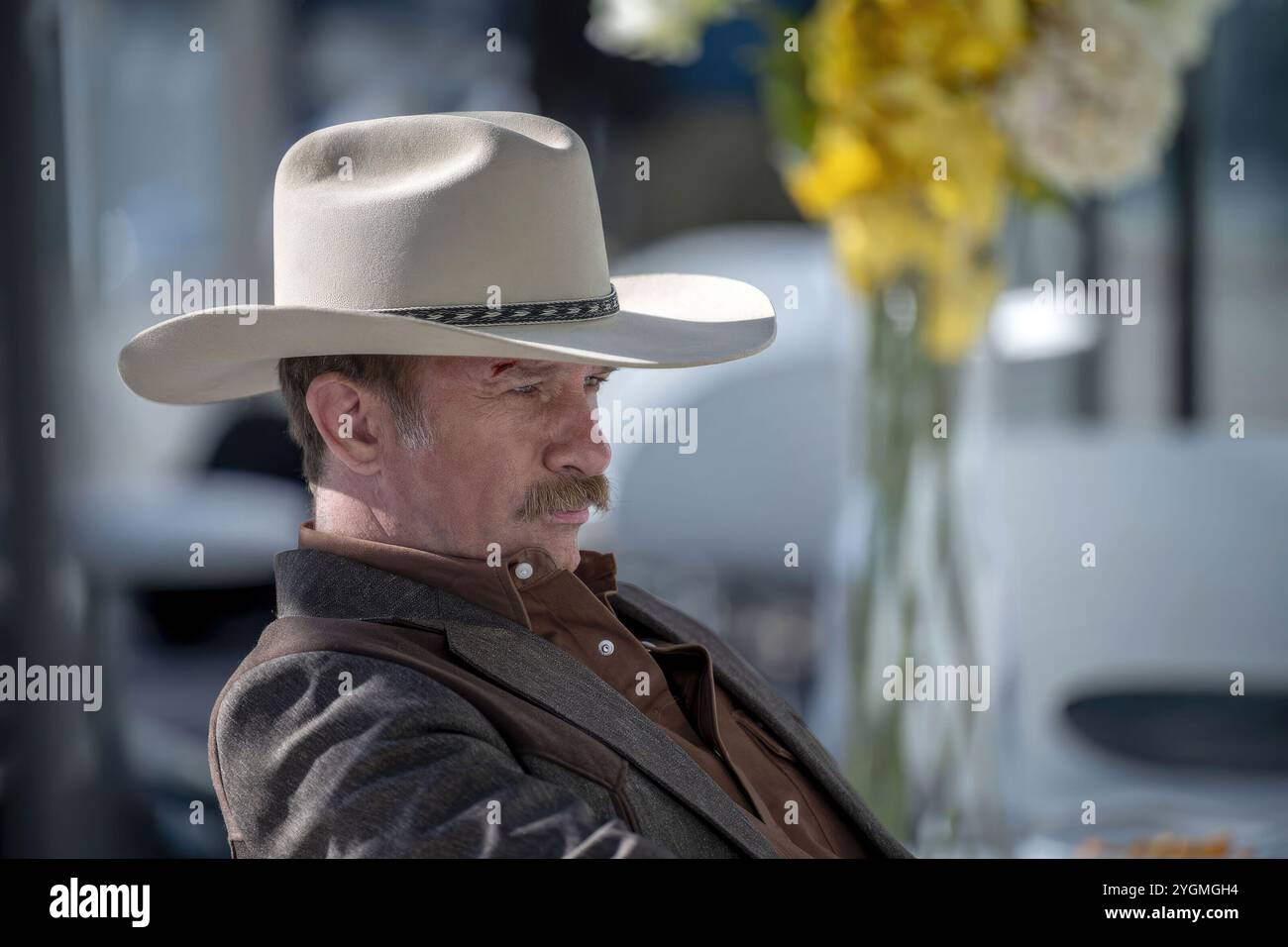 THOMAS JANE in ONE RANGER (2023), directed by JESSE V. JOHNSON. Credit ...