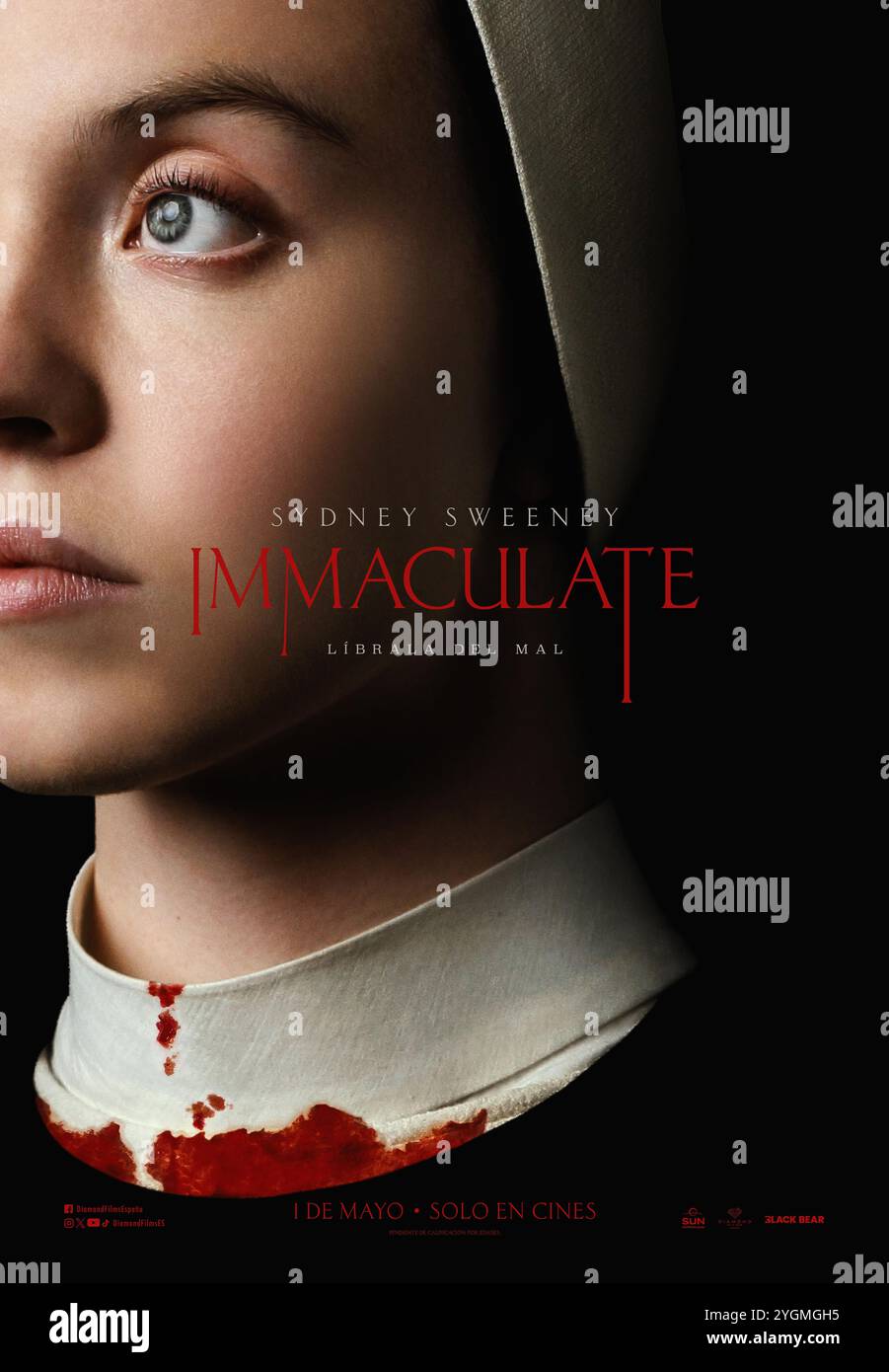 IMMACULATE (2024), directed by MICHAEL MOHAN. Credit: BLACK BEAR ...