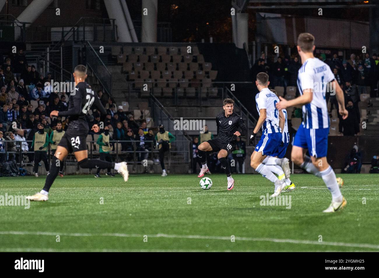 Helsinki, Finland. 7th Nov 2024. Marko Ratnik of HJK during the UEFA ...