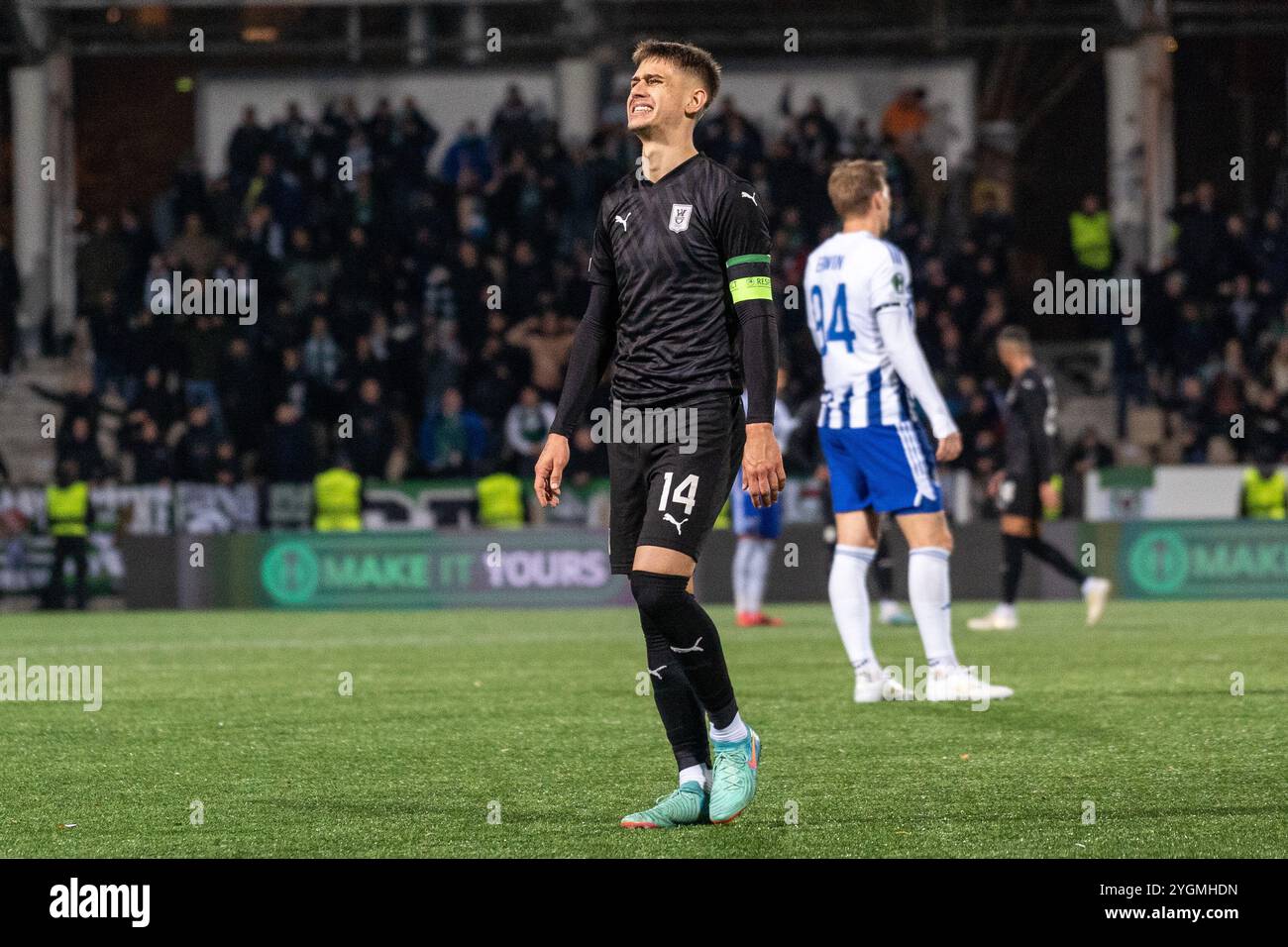 Helsinki, Finland. 7th Nov 2024. … of Marcel Ratnik of Olimpija during ...