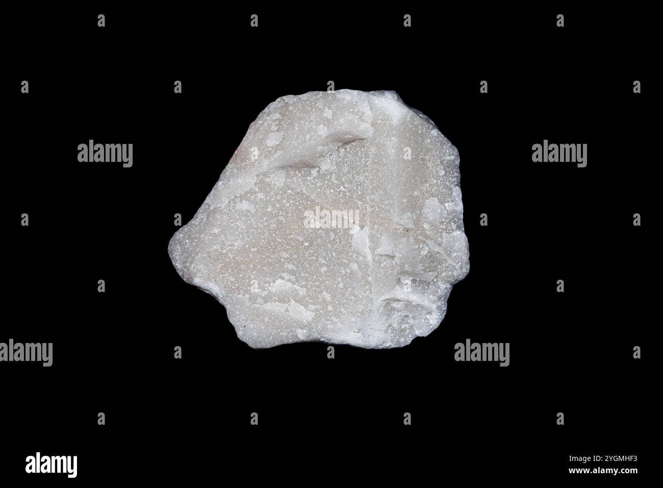 Natural Dolomite ore on dark background, a source of magnesium metal ...