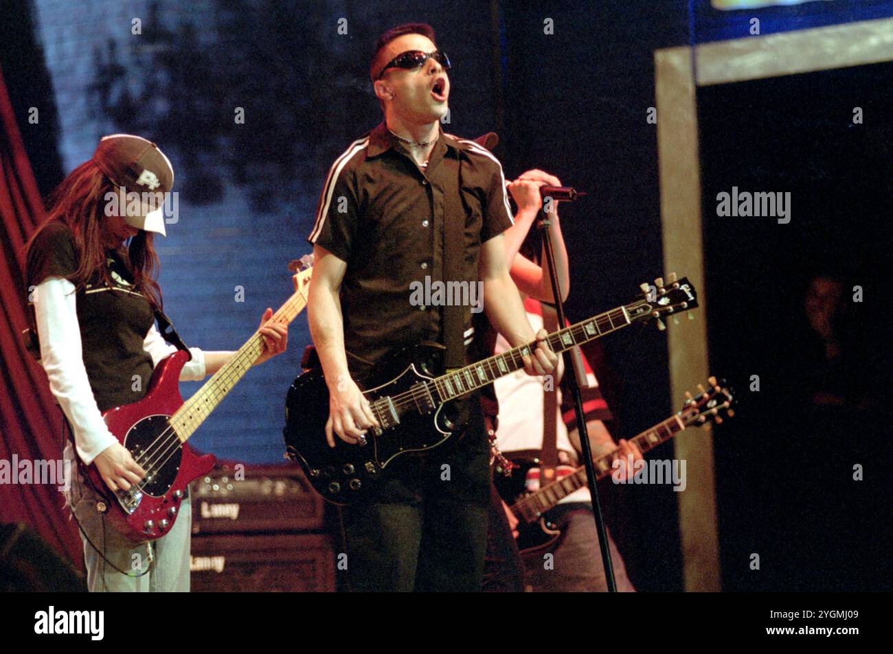 Milan Italy 17/04/1998 : Prozac+, Italian Punk Rock band,Gian Maria ...
