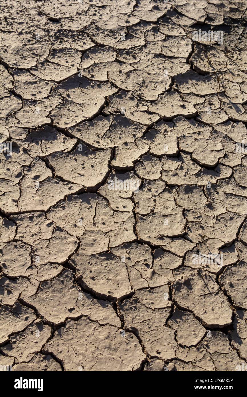 Wall texture soil dry crack pattern of drought lack of water of nature ...